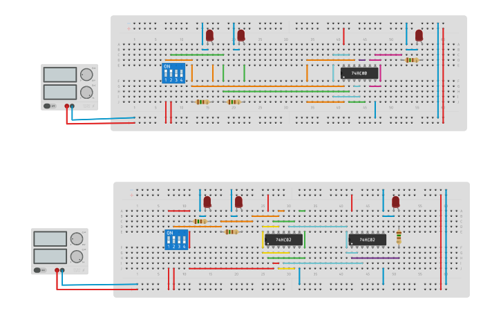 Circuit design M1_201875K_Lab10 - Tinkercad