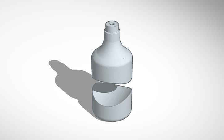 3D design Bottle - Tinkercad