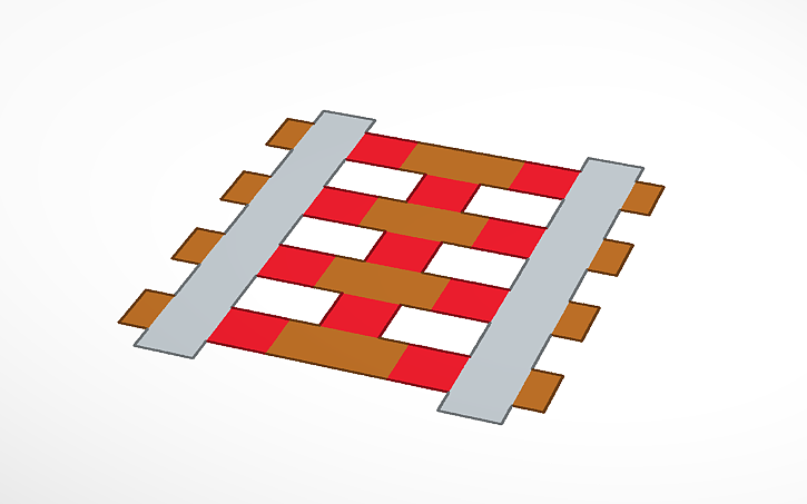 3D design Minecraft Activator Rail - Tinkercad