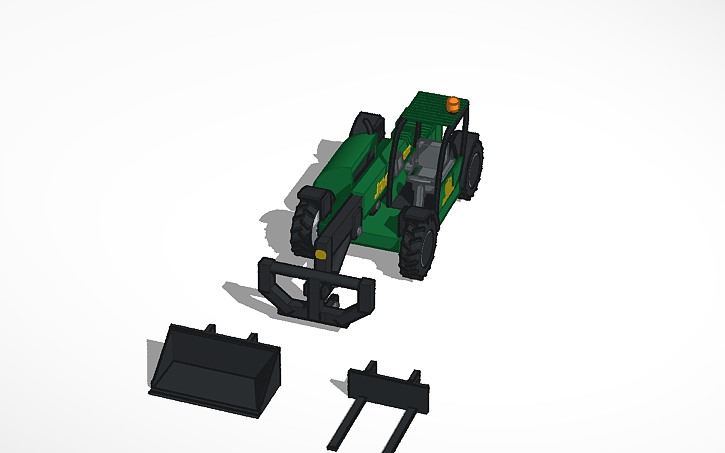 3D design jhon deer - Tinkercad