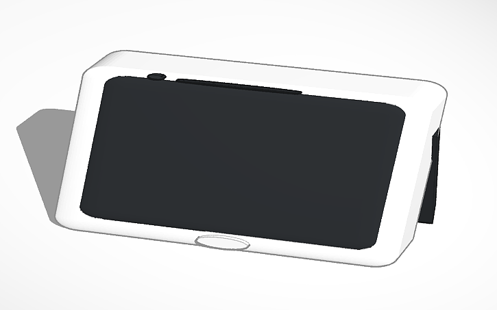 3D design alarm clock - Tinkercad