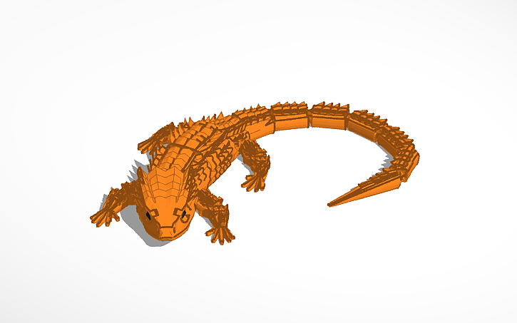 3D design Bearded Dragon - Tinkercad