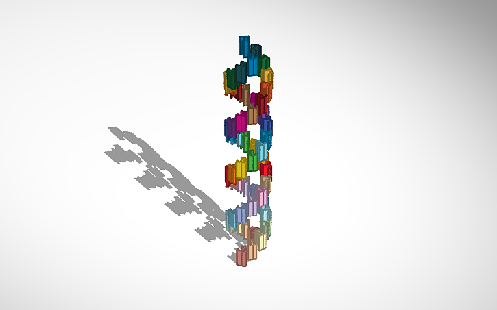 3D design Doble helix | Tinkercad