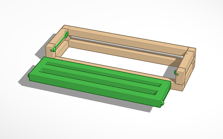 3D design Drawer Shoe Rack | Tinkercad