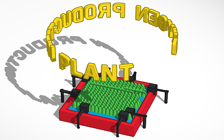 3D design Algae Room - Tinkercad