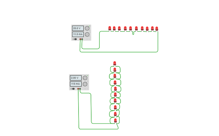 Circuit Design Circuito Serial Y Paralelo Tinkercad