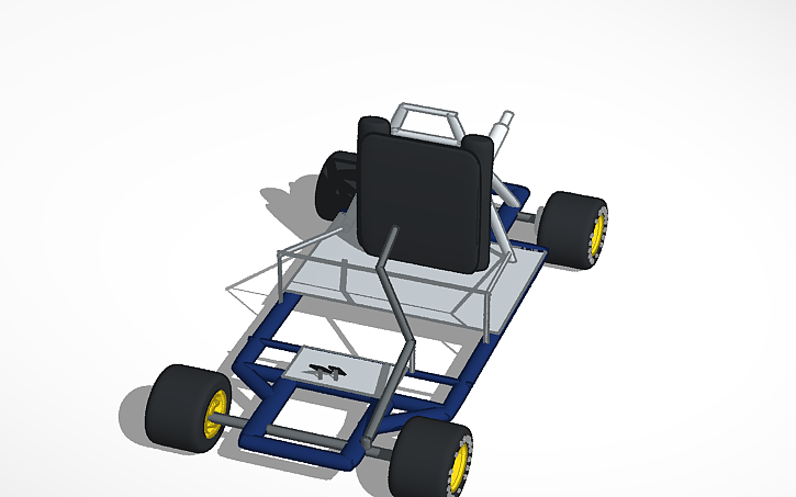 3D design Go kart - Tinkercad