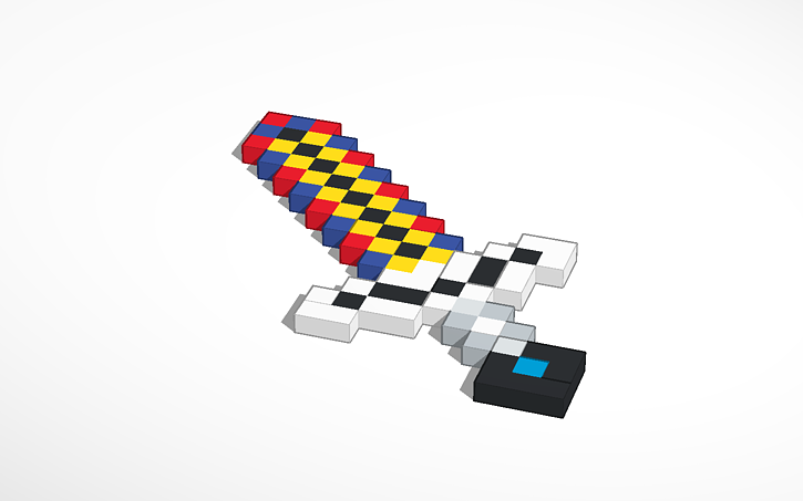 3D design Ultimate sword (minecraft) | Tinkercad