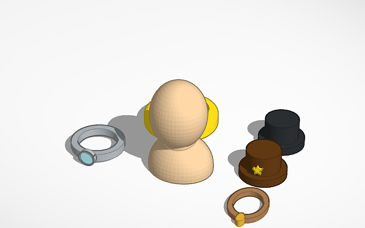 3D design Dress human model - Tinkercad