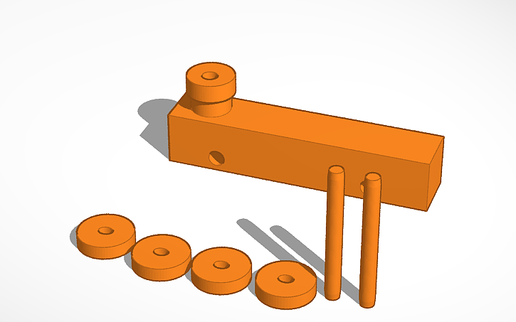 3D design Pulaski Dragster - Tinkercad