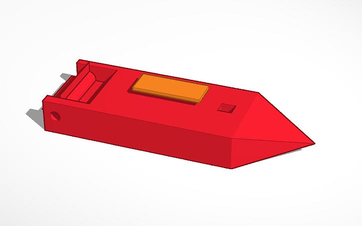3D design Mouse Trap Boat - Tinkercad