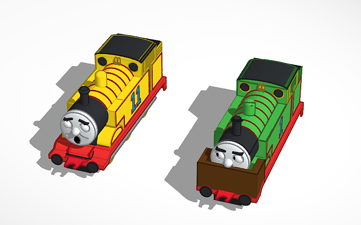 3D design ERTL Tuan ngoc dinh and tuan dinh The Tank Engine vs the beast - Tinkercad
