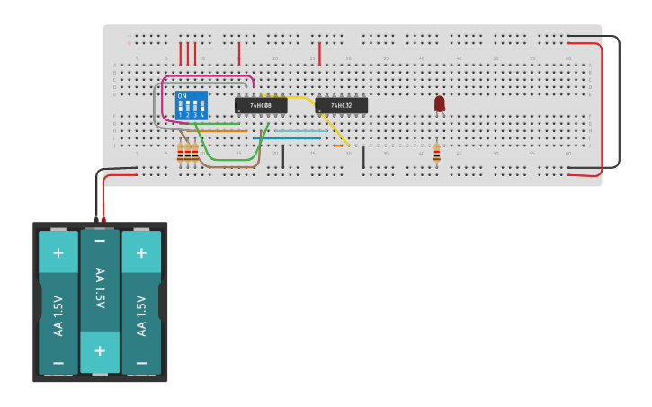 Circuit design EJERCICIO 3 | Tinkercad