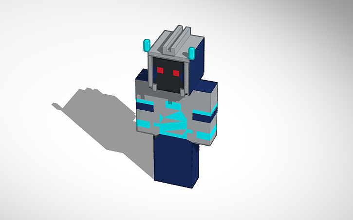 3D design Minecraft dungeons snow armor | Tinkercad