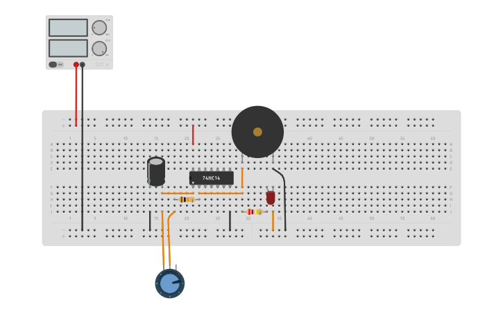 Circuit design mirko albini | Tinkercad