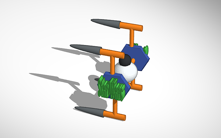 3D design Teen Yoda 1000 Years later - Tinkercad