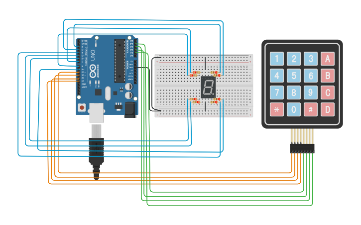 Circuit Design 2018099 Tugas 5 Praktikum Tinkercad