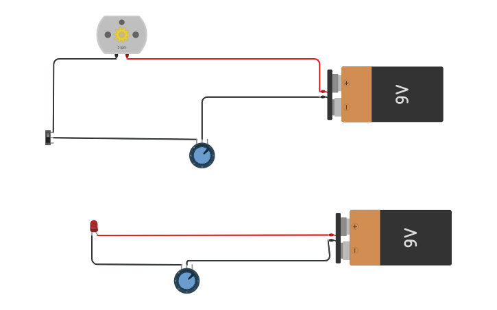 Circuit Design Variable Resistance Tinkercad