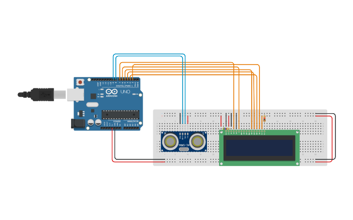 Circuit design SENSOR - Tinkercad