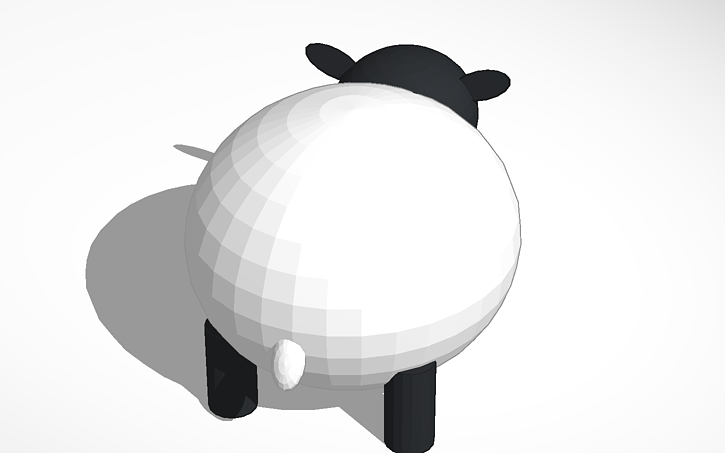 3D design Baa Baa Fat Sheep - Tinkercad