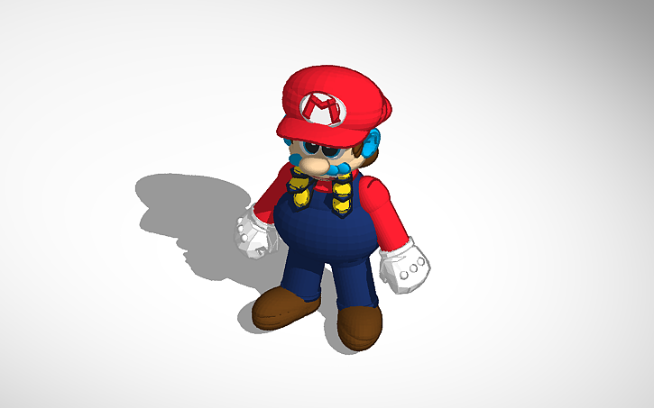 3D design Mario - Tinkercad