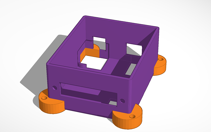 3D design arduino uno case with parallel port | Tinkercad