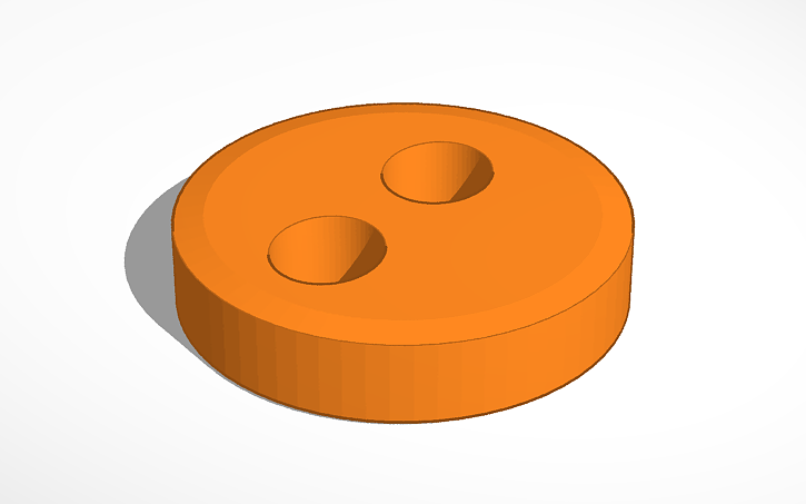 3d Design Buttons Tinkercad