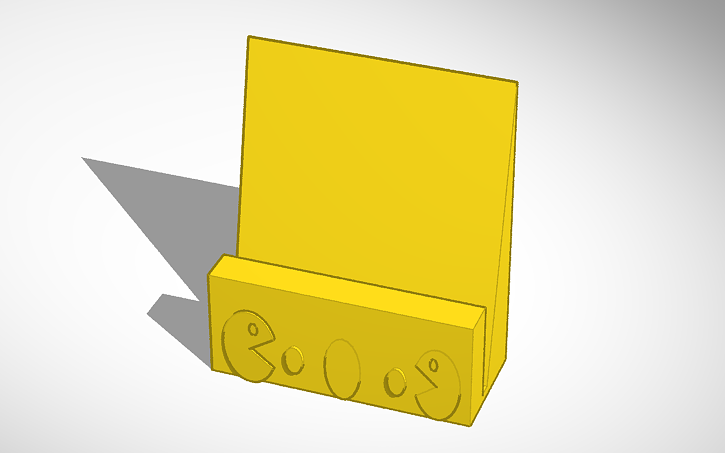 3D design phone stand | Tinkercad