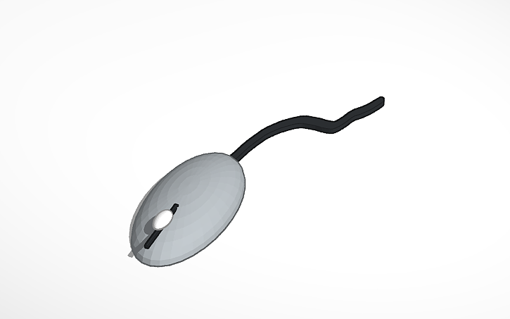 3D design Mouse PC - Tinkercad
