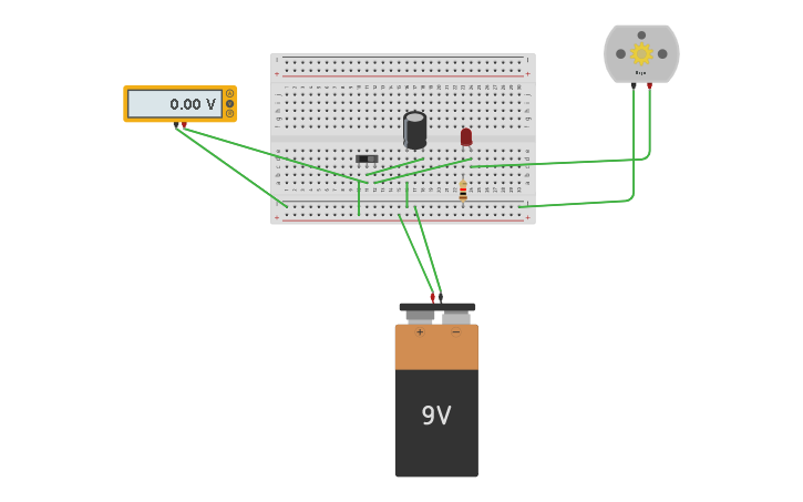Circuit Design Capacitor Circuit Tinkercad