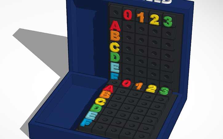 3D design Battlefield Game - Tinkercad