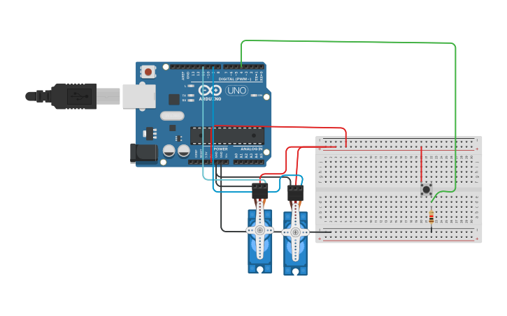 Circuit design proyecto cumulativo - Tinkercad