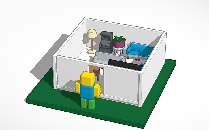 3D design Roblox : Welcome to Bloxburg (building mode) | Tinkercad