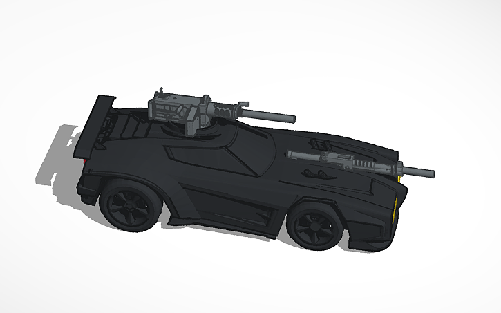 3D design Spy car | Tinkercad