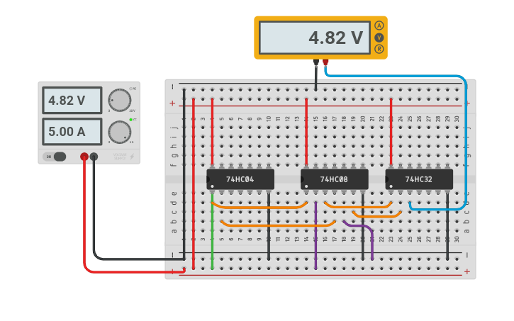 Circuit Design Multiplexer 1 2 Tinkercad