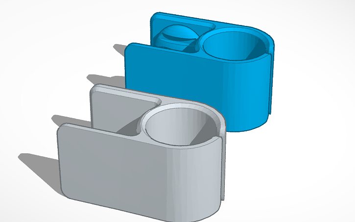 3D design Laptop Stylus Clips - Tinkercad