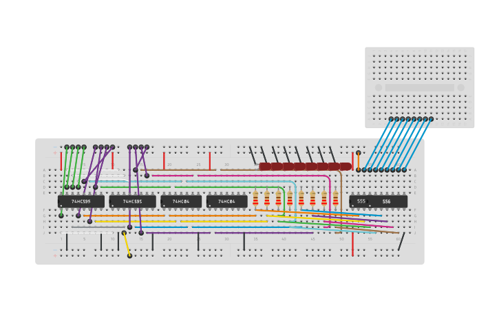 Circuit design RAM p1 | Tinkercad