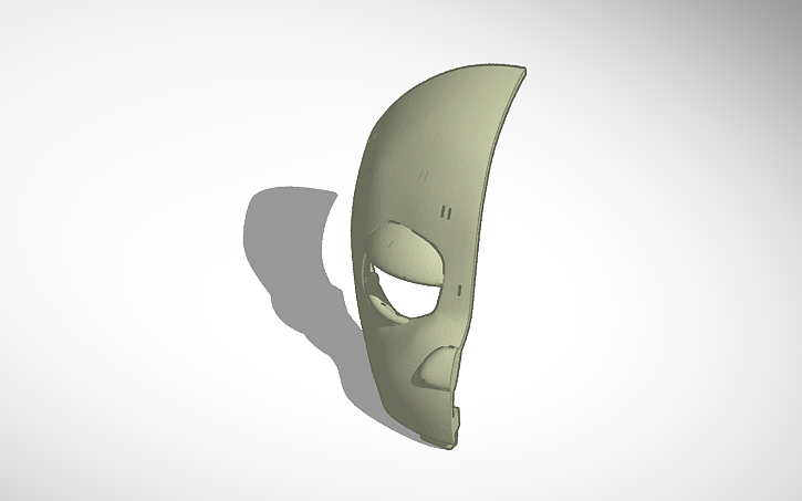 3D design head 4 - Tinkercad