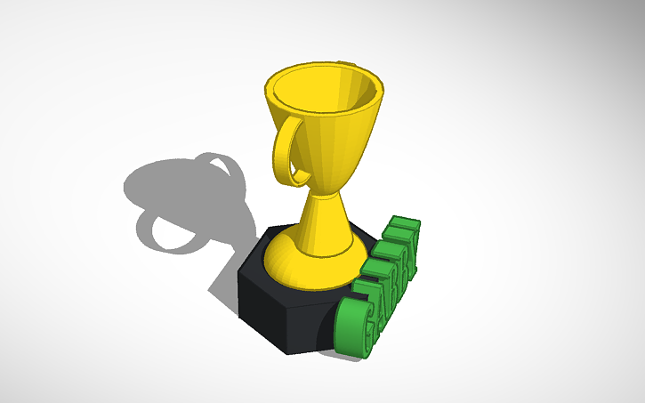 3D design My Trophy - Tinkercad