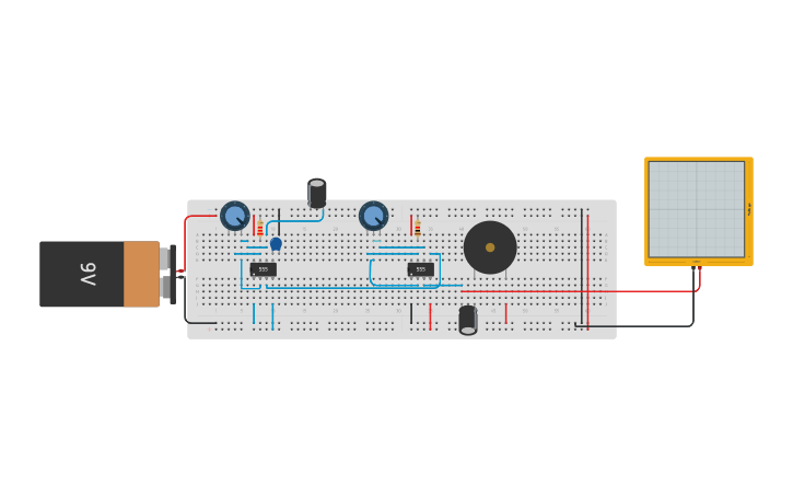 Circuit design Sounds Effect Generator - Tinkercad