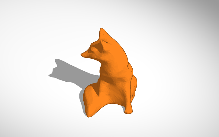 3D design Fox | Tinkercad