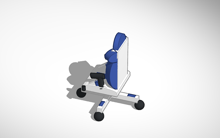 3D design Gaming Chair 5673 - Tinkercad