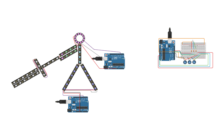 Circuit design star wars stickman led - Tinkercad