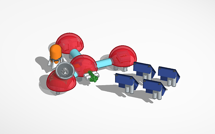 3D design Base del Dandy - Tinkercad