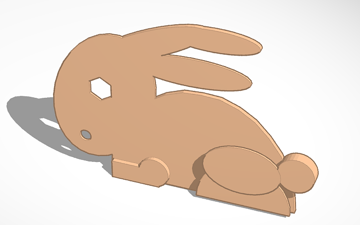 3D design Bunny | Tinkercad