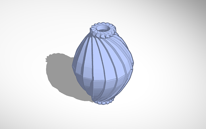 3D design Vase - Tinkercad