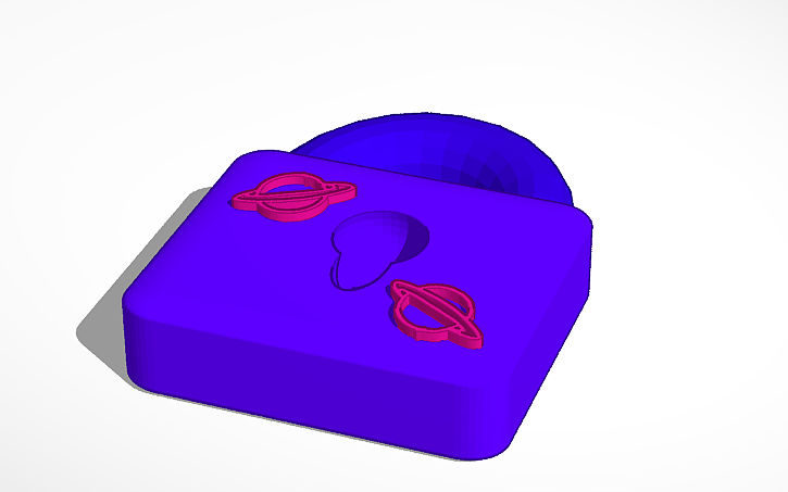 3D design lock - Tinkercad