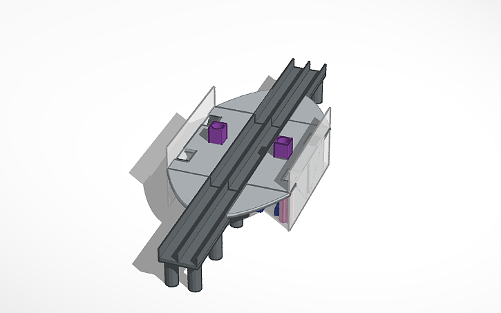 3D design SMRT Canberra Station | Tinkercad