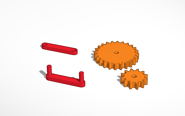 3D design Gears - Tinkercad