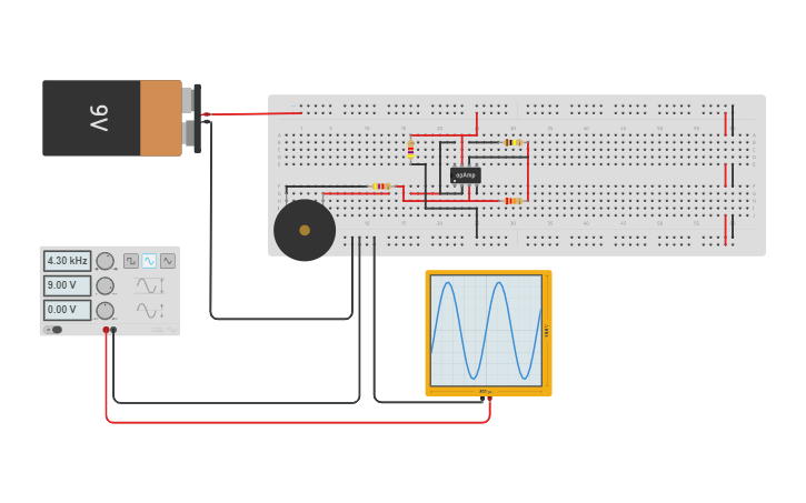 Circuit design Copy of Piezo Element Drivers | Tinkercad
